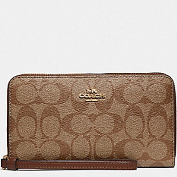 Coach | Bags | Coach Phone Wallet With Wrist Strapnew With Tags | Poshmark